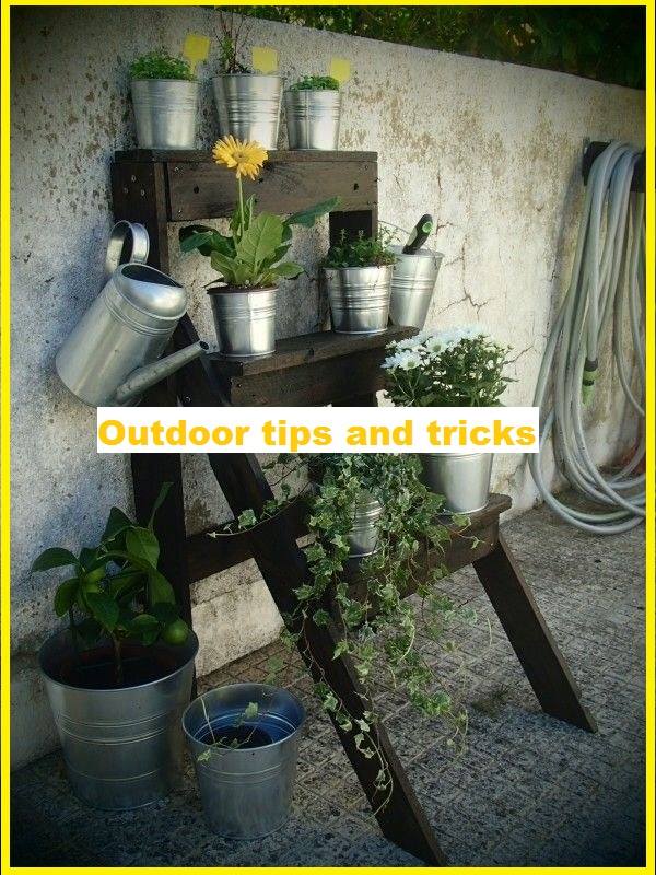 DIY Decorative Ladder Made With Pallets | Outdoor Tips and Tricks
